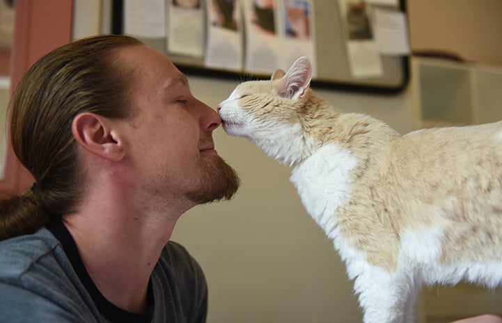 Full-Time Cat Caregiver Levi Myers | Best Friends Animal Society