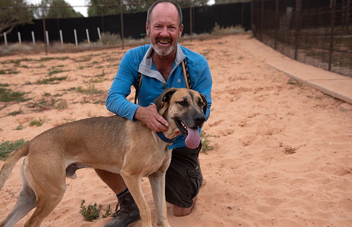 Escape artist dog rescued from cliffside | Best Friends Animal Society