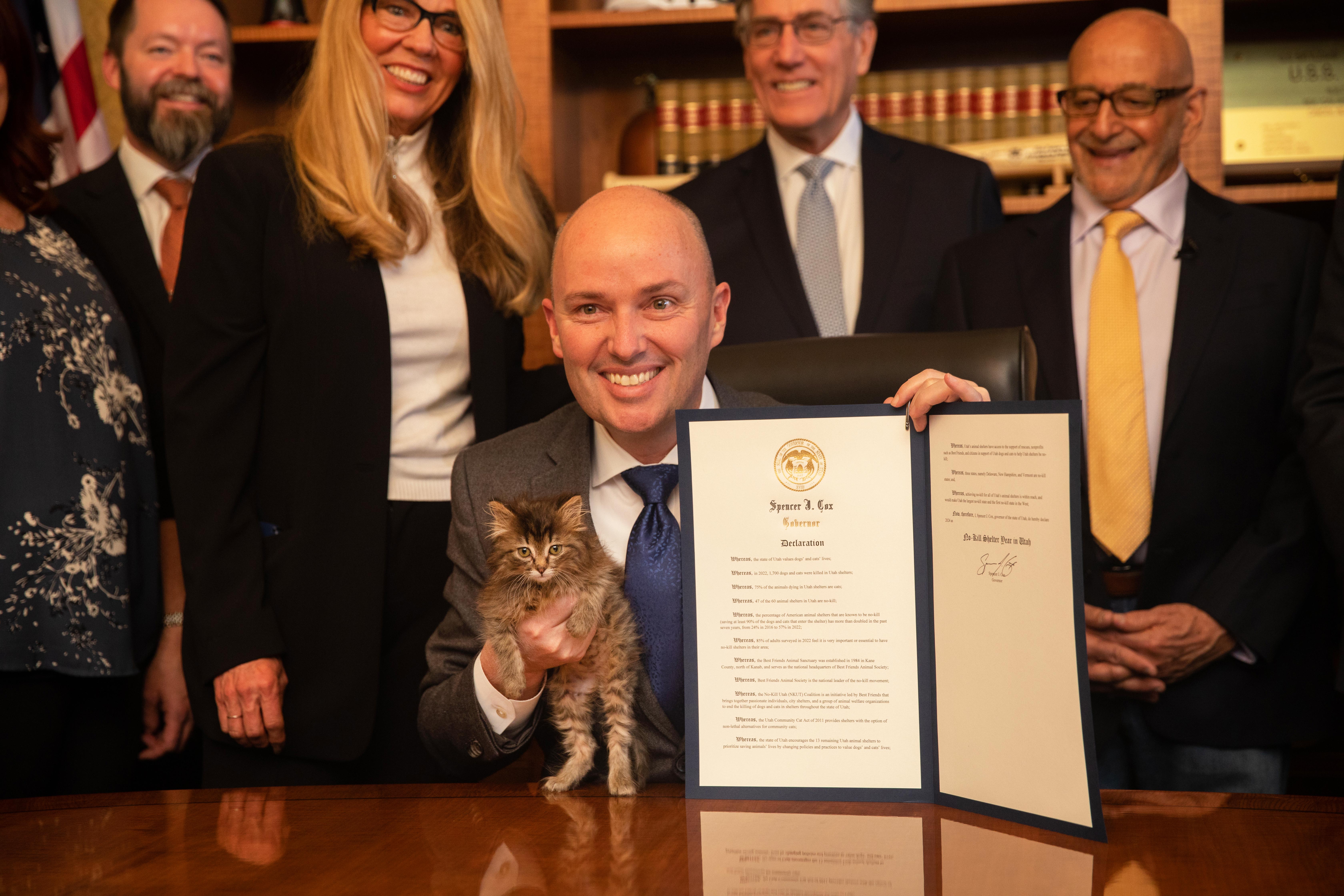 Proclamations push no-kill progress for pets | Best Friends Animal Society