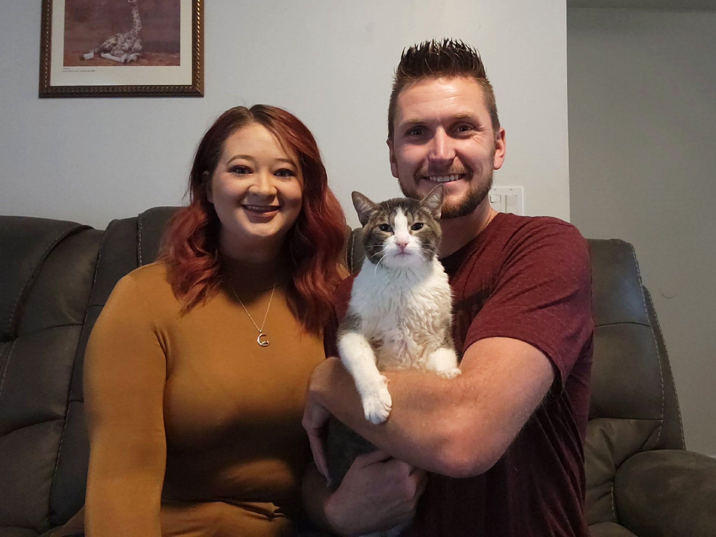 Prancer the cat is home for the holidays | Best Friends Animal Society